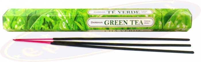 Darshan Räucherstäbchen Green Tea