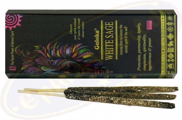 Goloka White Sage Animal Spirit Smudge Räucherstäbchen