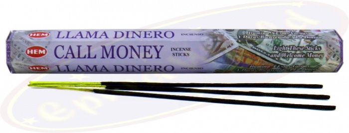 indische Räucherstäbchen HEM Call Money