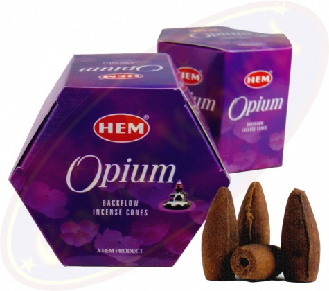 HEM Opium Backflow Cones Rückflussräucherkegel