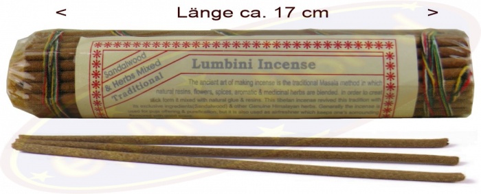Lumbini Incense Traditional Tibetan Incense Sticks