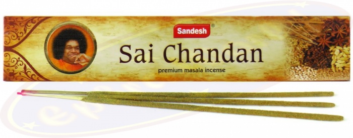 Masala Räucherstäbchen Sandesh Sai Chandan