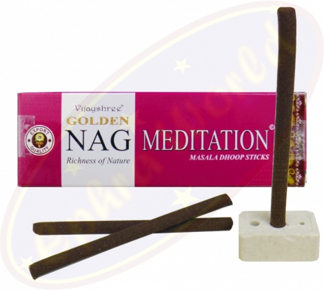 Vijayshree Golden Nag Meditation Dhoop Sticks