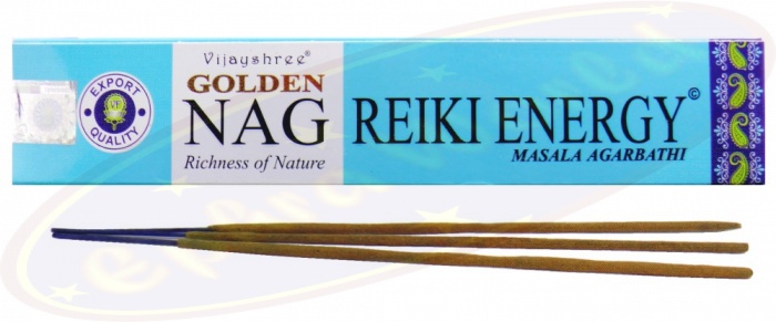 Vijayshree Golden Nag Reiki Energy Masala Räucherstäbchen